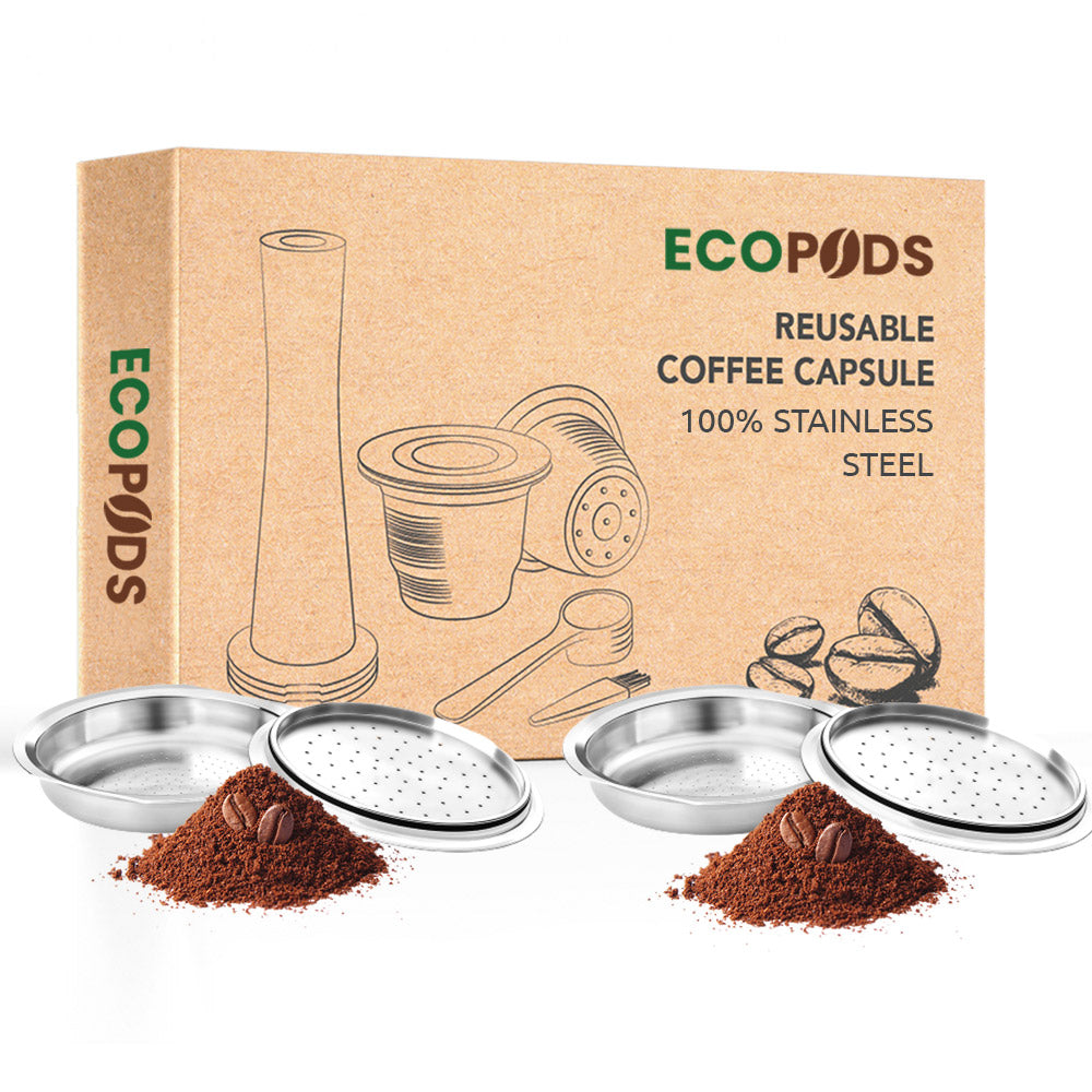 Ecopods™ reusable pod for Senseo, 100% stainless steel – Cafecoloenglish